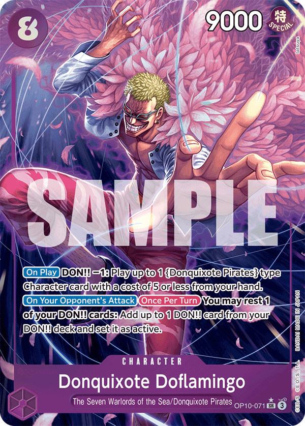[Single] OP10-071 Donquixote Doflamingo AA – Club del Goblin