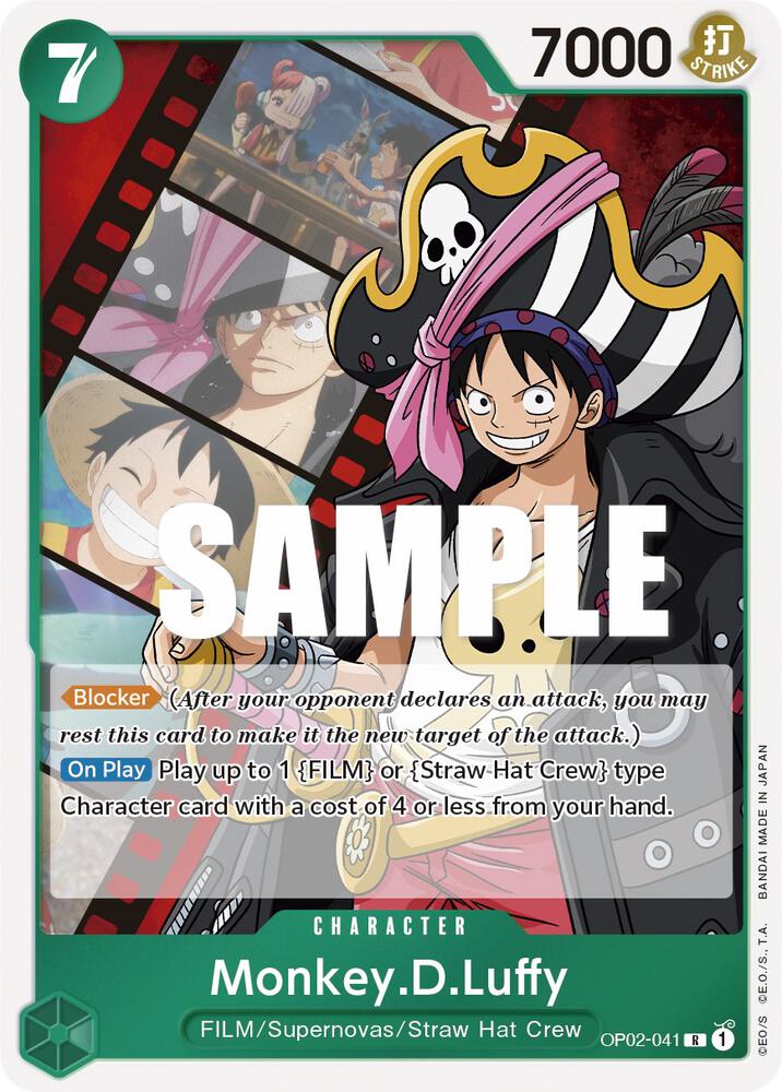 [Single] OP02-041 Monkey.D.Luffy – Club del Goblin