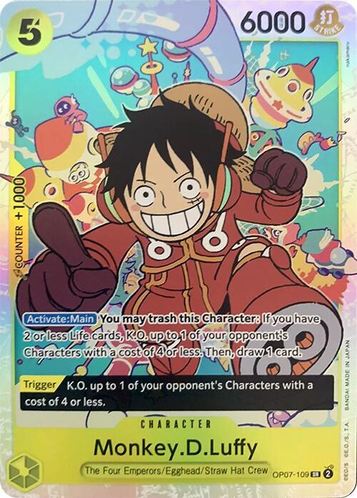 [Single] OP07-109 Monkey.D.Luffy – Club del Goblin