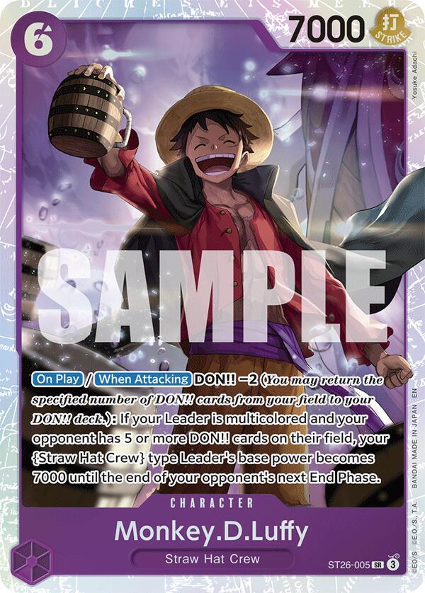 [Single] ST26-005 Monkey.D.Luffy – Club del Goblin
