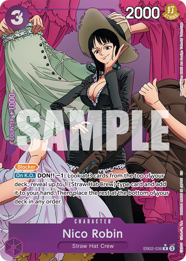 [Single] EB02-036 Nico Robin AA – Club del Goblin