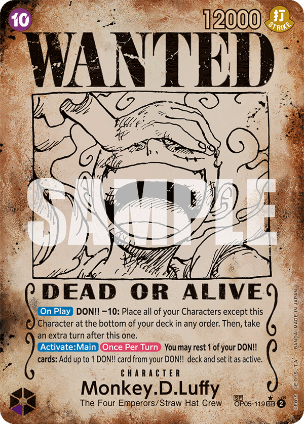 [Single] OP05-119 Monkey.D.Luffy – Club del Goblin