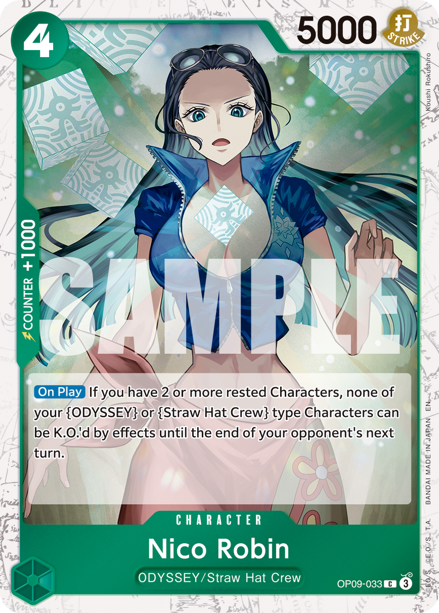 [Single] OP09-033 Nico Robin FOIL (PRB02) – Club del Goblin