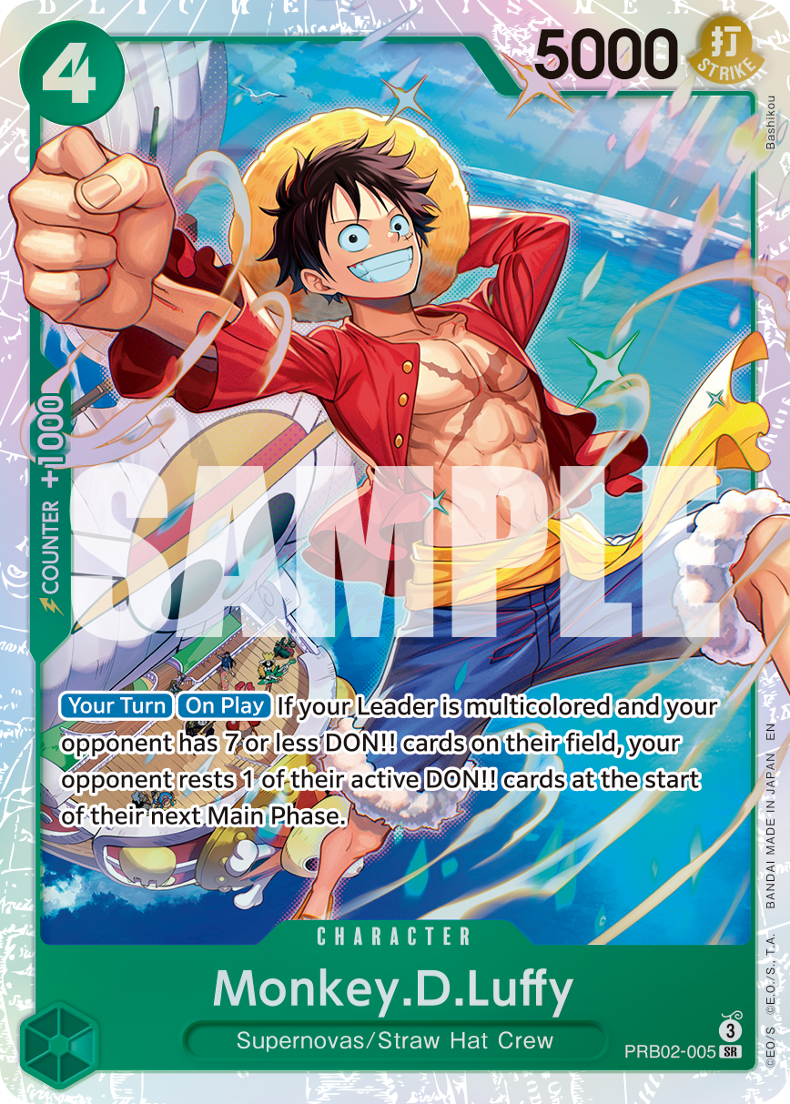 [Single] PRB02-005 Monkey.D.Luffy – Club del Goblin